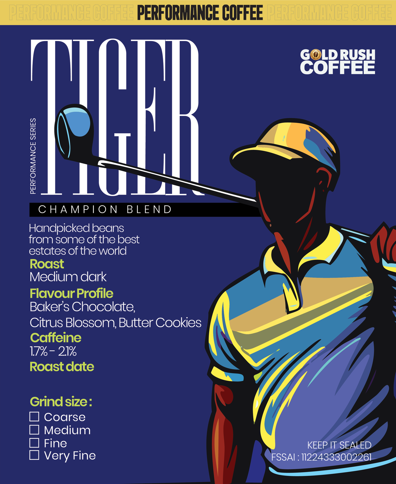 Goldrush Inspired By Tiger – Goldrush Sports coffee